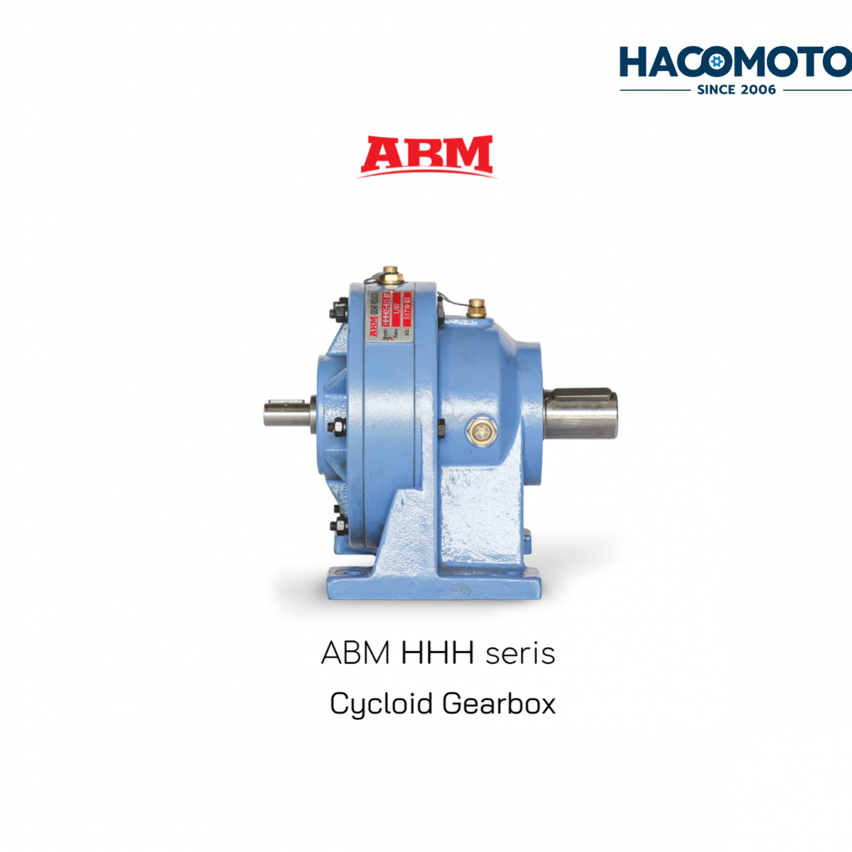 Hộp số giảm tốc cycloid ABM HHH series - HACOMOTO - Công Ty TNHH Kỹ ...